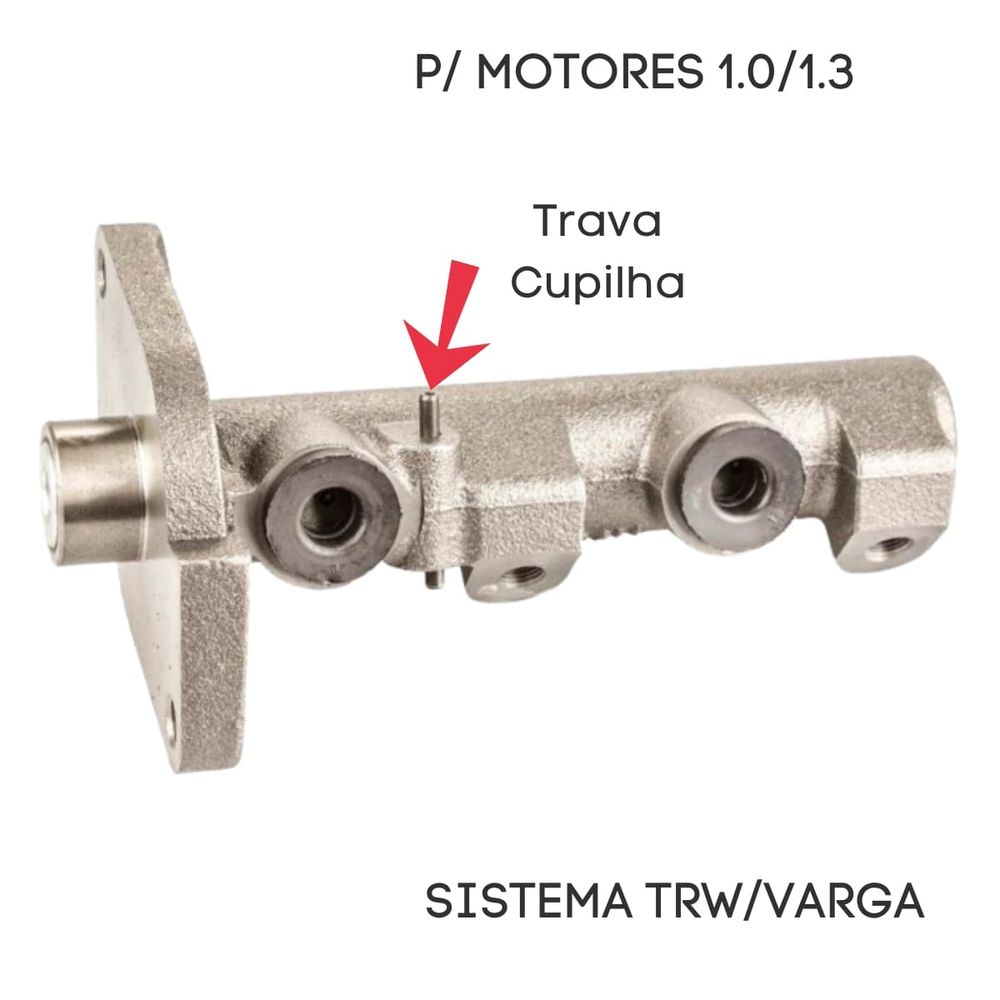 Cilindro Mestre Freio Ford Fiesta 2001 a 2006 - 1102220 - C2061 - UMEC